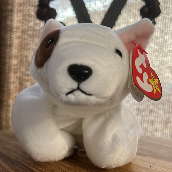 Ty | Toys | Vintage 998 Ty Butch The Bull Terrier Dog Plush Stuffed ...